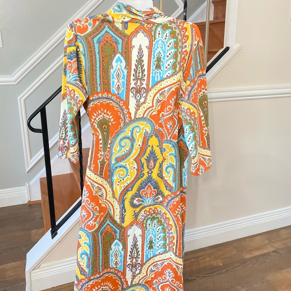 J. Mclaughlin Floral Wrap Dress - Gem